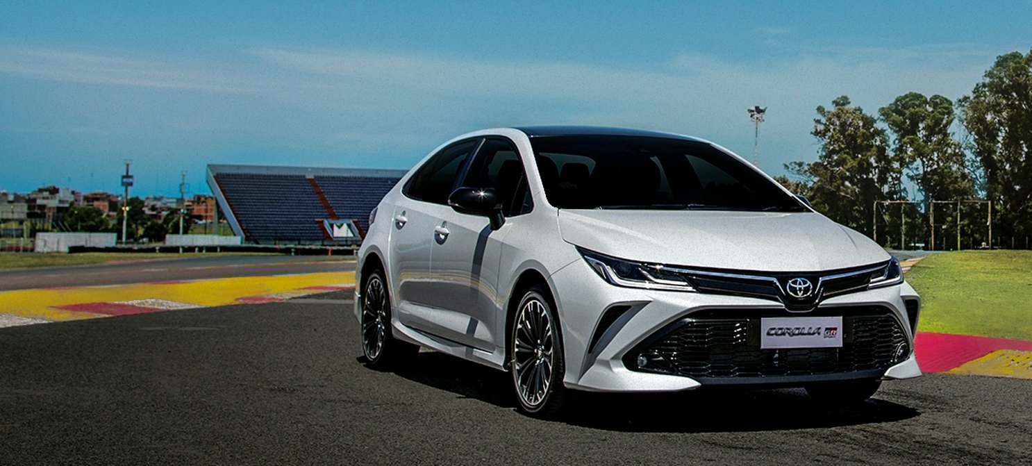 Toyota - Yaris, Corolla, Corolla Cross, Hilux, RAV4, SW4, Camry e Prius.